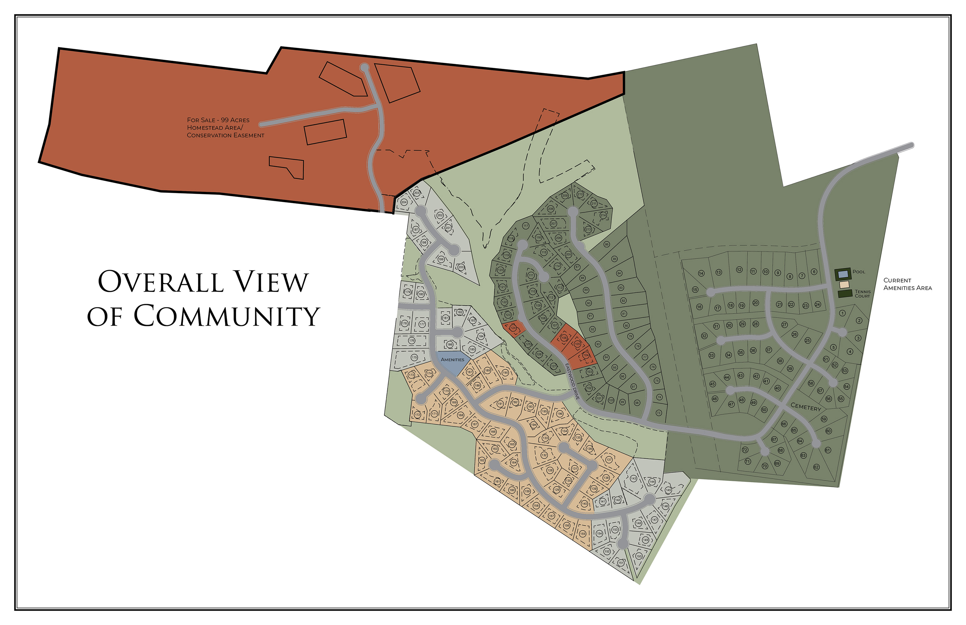 Overall Site Plan – Raintree Brentwood