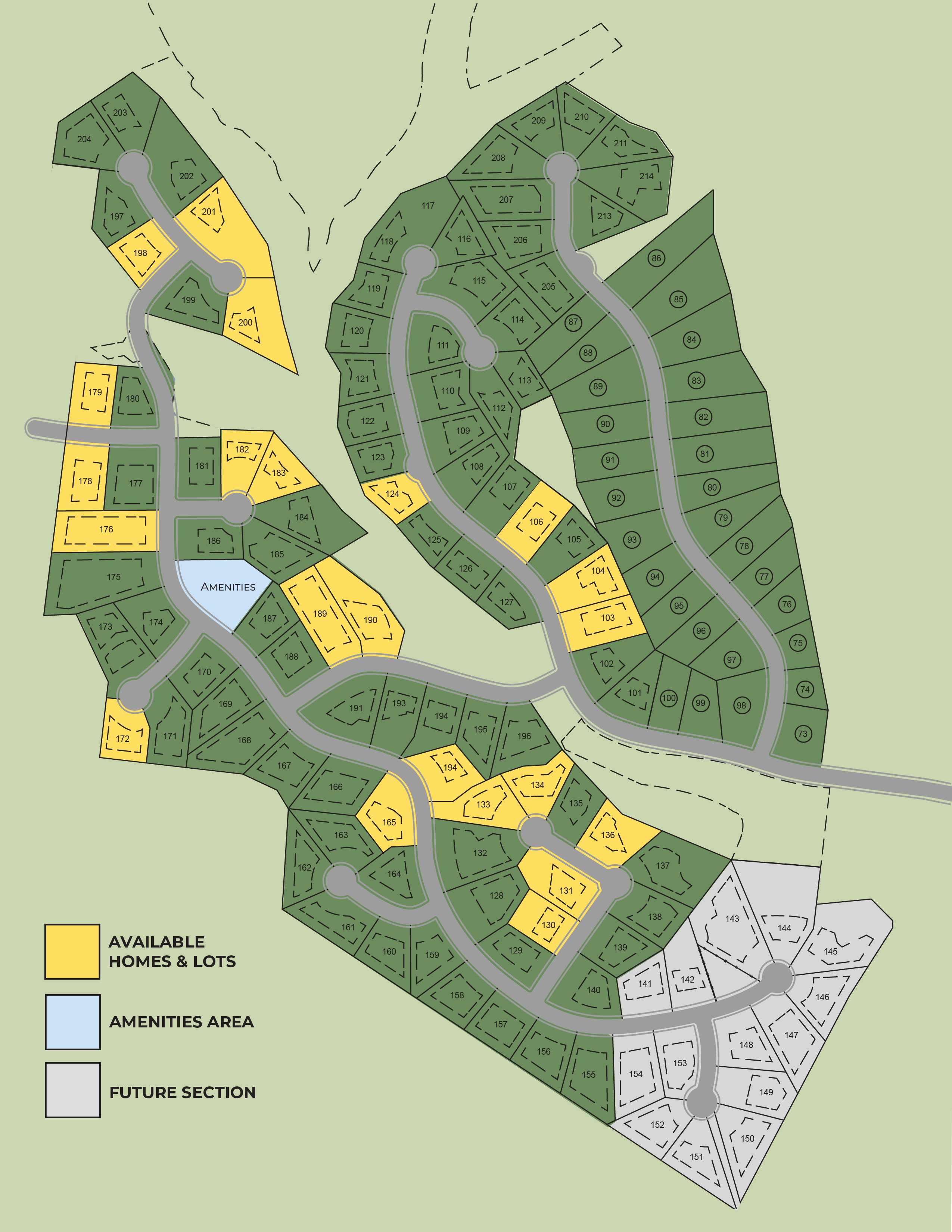 Overall Site Plan – Raintree Brentwood